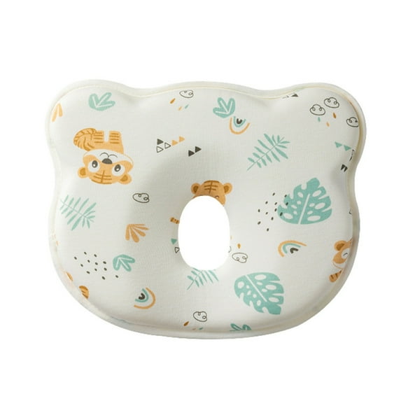 Baby Head Pillow Infant Baby Memory Foam Pillow Portable Soft Cozy ...