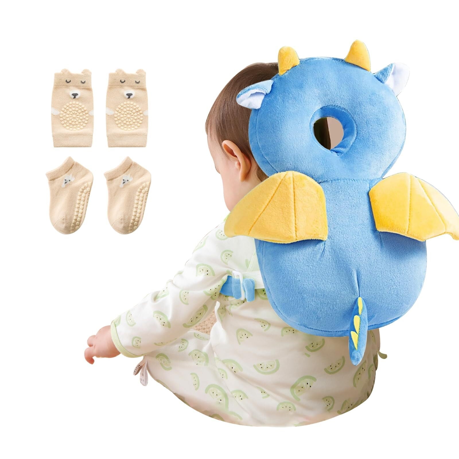 Baby Head Protector Backpack: Alarm Function,Adjustable and Ultra-Light ...