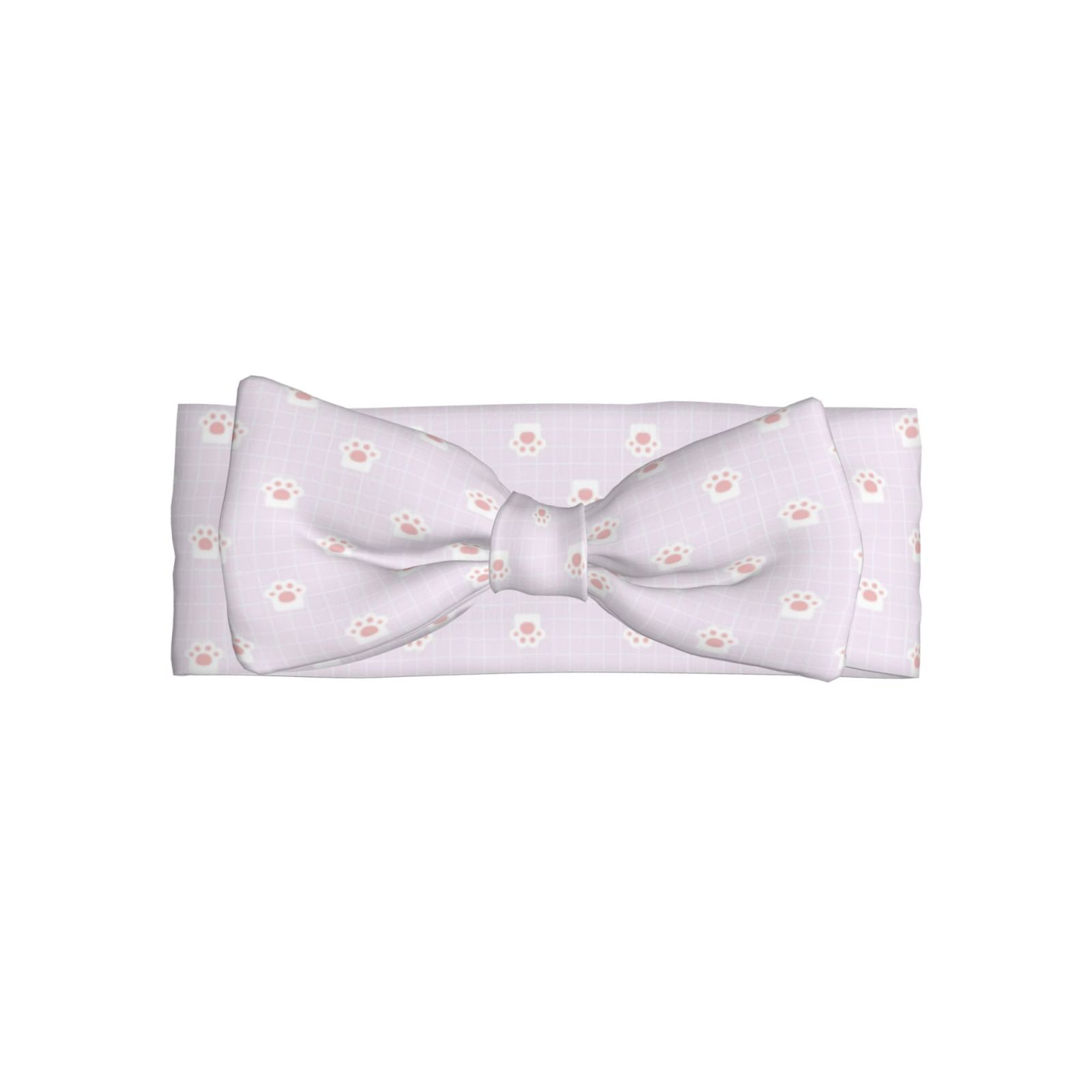 Baby Headbands Kawaii cat paw Soft Comfy HairBands with Bows Elastic ...