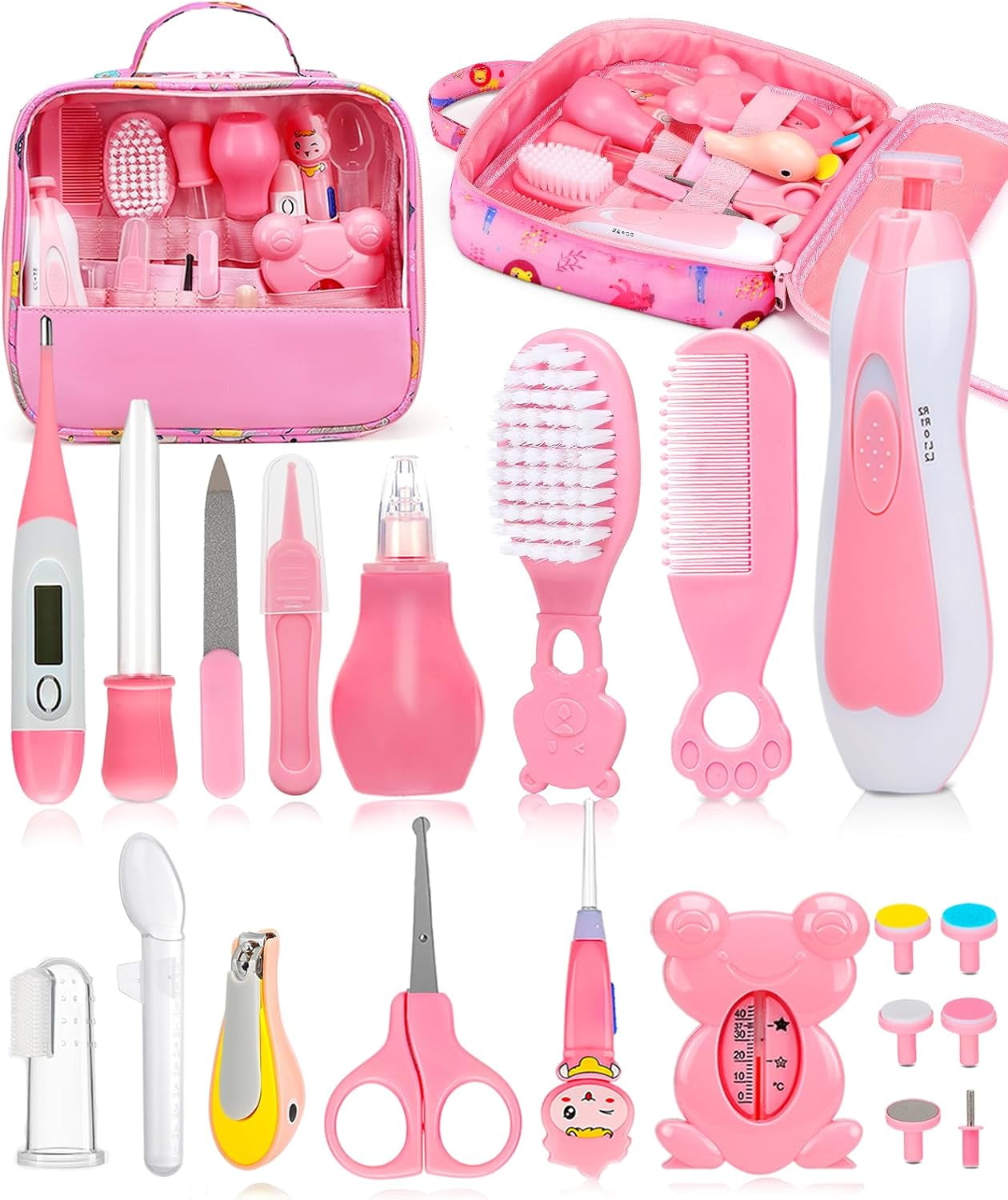 Baby Healthcare and Grooming Kit, Electric Safety Nail Trimmer Baby ...