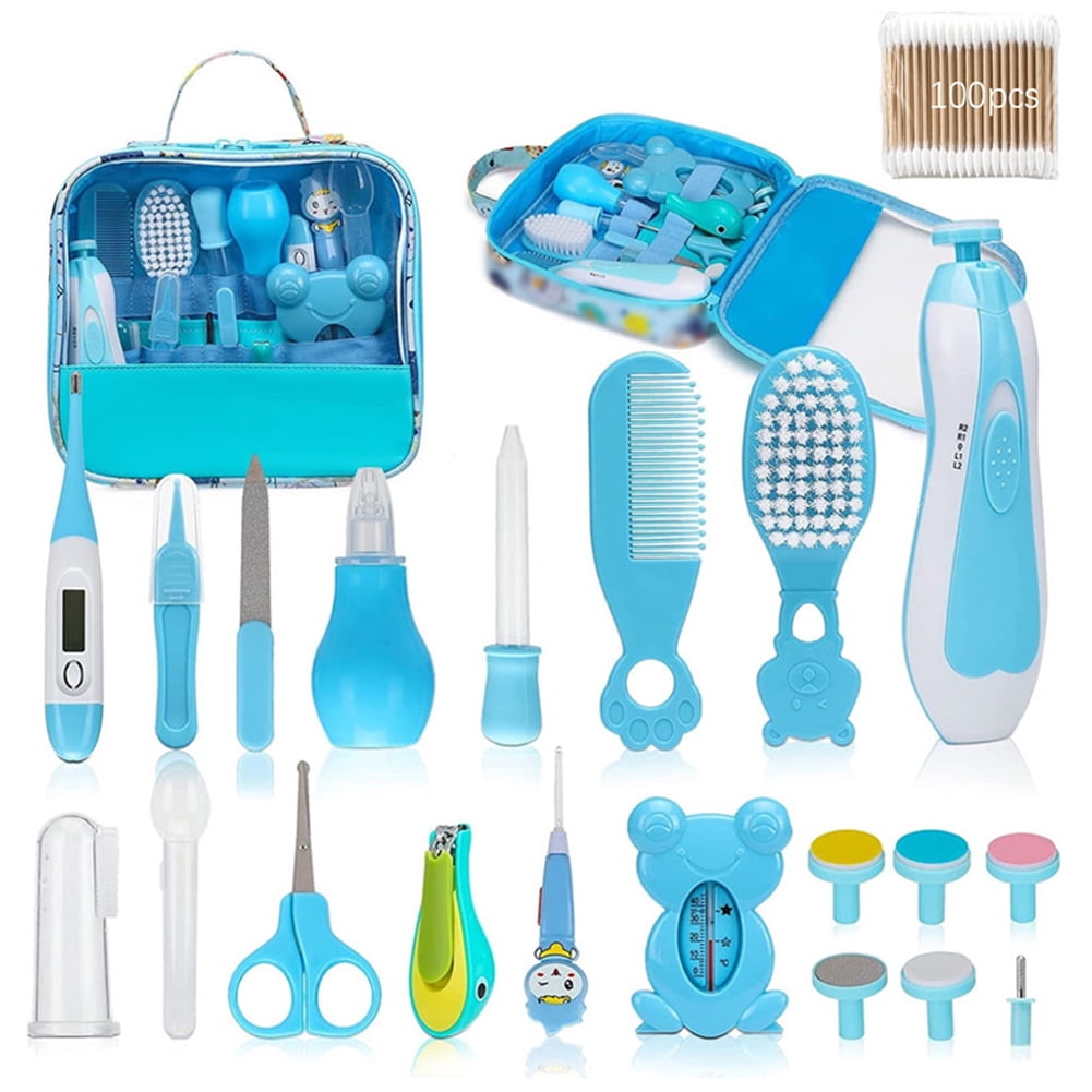 Byseng Baby Healthcare Hygiene Safety Set - 23 in 1 Nursery Grooming ...