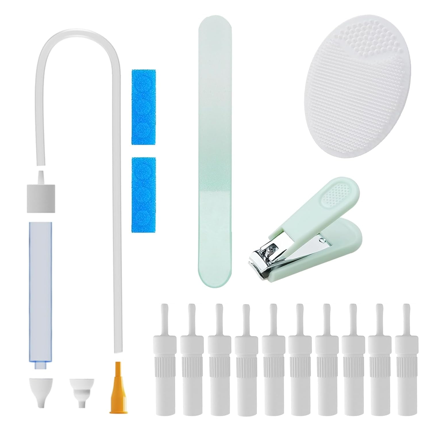 Baby Healthcare and Grooming Kit,Baby Nasal Aspirator Set,Baby Shower ...