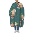 Baby Hedgehog Mushroom Hair Cut Hairdressing Cape Apron Waterproof ...