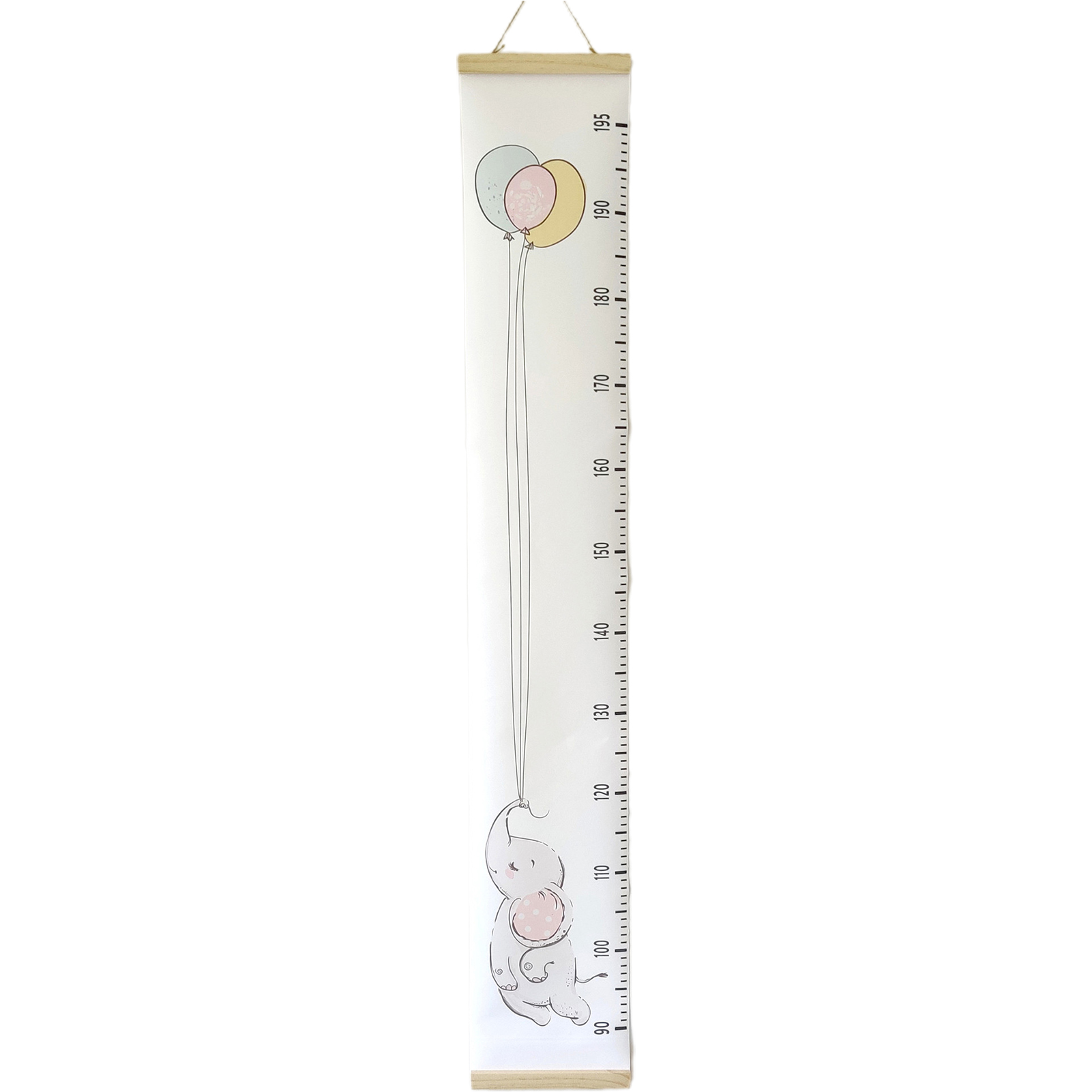 Baby Height Ruler Cartoon Pattern No Odor Cloth Removable Baby Growth ...