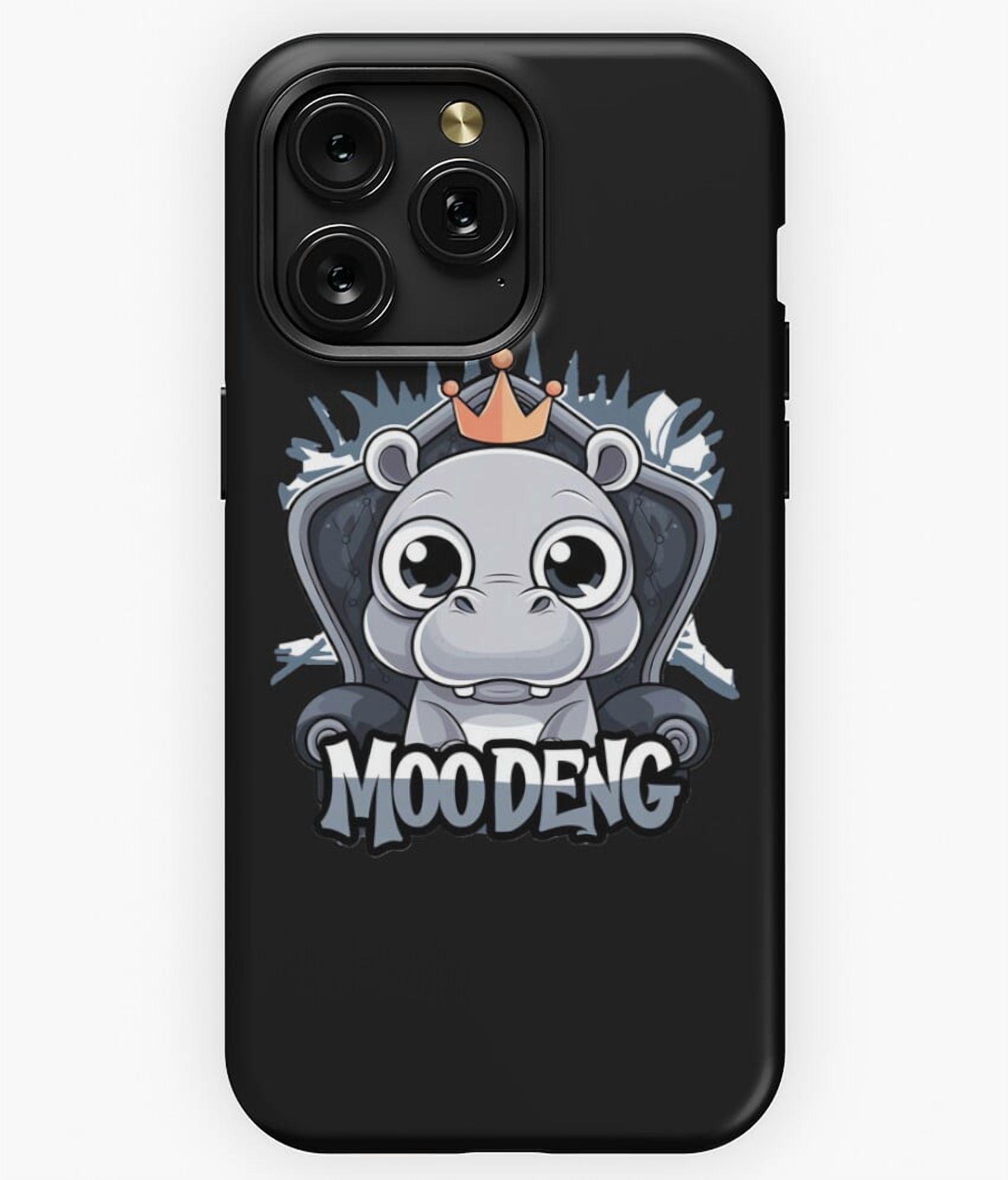 Baby Hippo Moo Deng Cute Viral Animal Fan Art A4571 Phone Case for ...