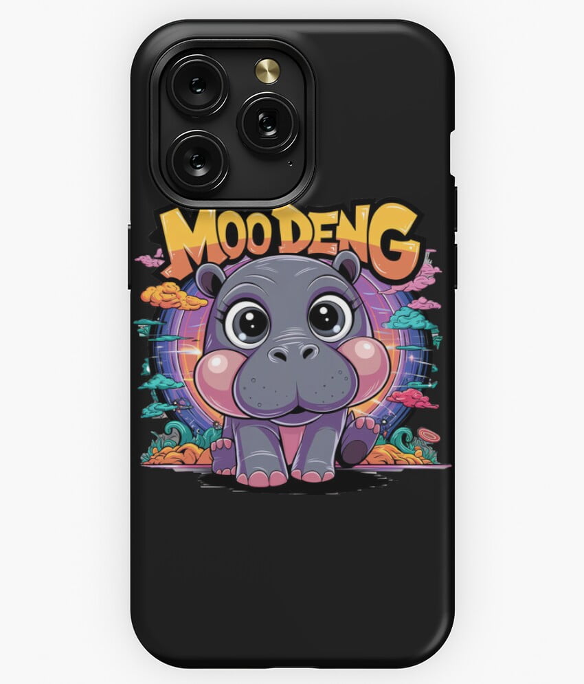 Baby Hippo Moo Deng Famous Viral Animal Graphic A6664 Phone Case for ...