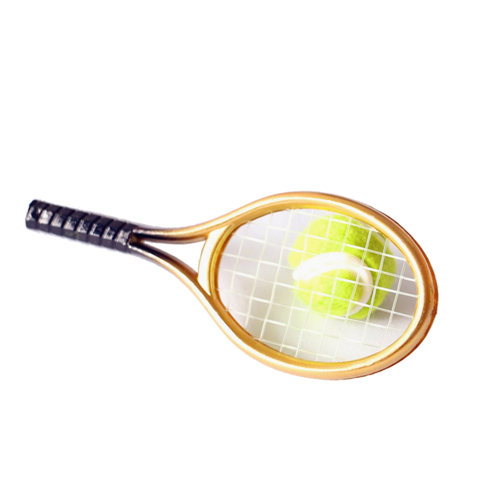 Baby Infant Doll House Tennis Model Set Simulation Sports Device ...