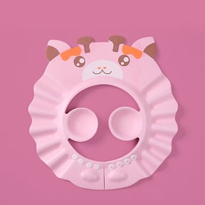 Baby Shampoo Shower Cap wash Bath Shield Visor Hat Adjustable Bathing ...