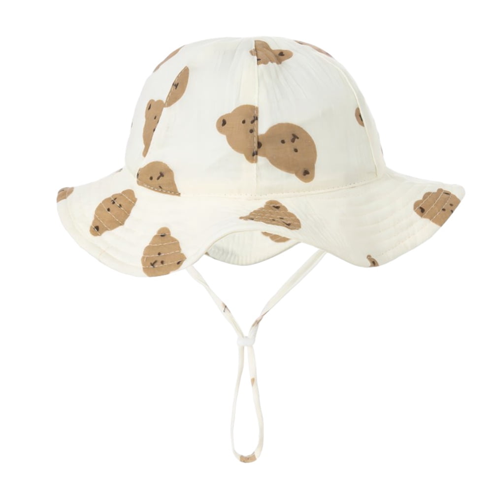 Baby Infant Sun Hat UPF 50+ Sun Protection Newborn Sun Hat Wide Brim ...
