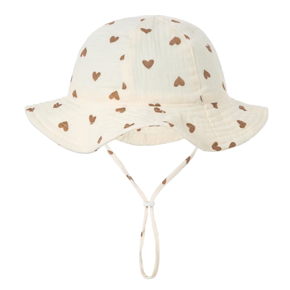 Baby Infant Sun Hat UPF 50+ Sun Protection Newborn Sun Hat Wide Brim ...
