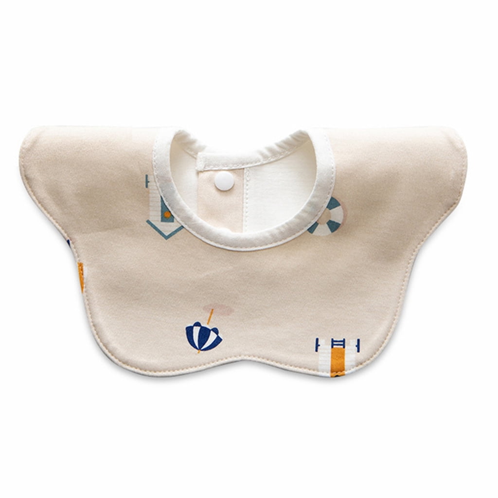 Baby Infants Feeding Bib Soft Cotton Bandana watertight Saliva Towel ...