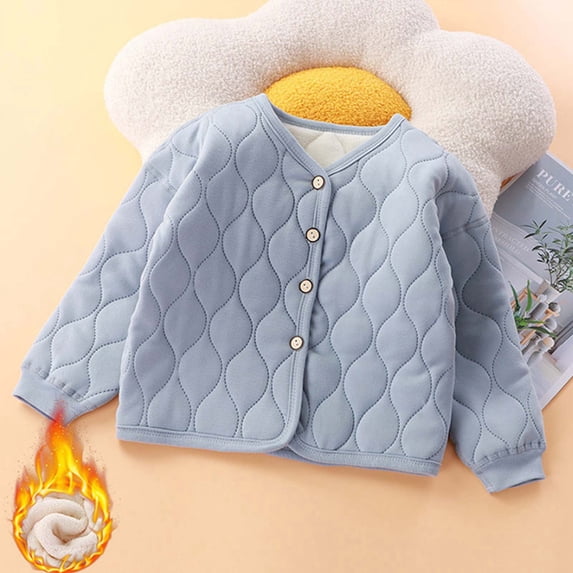 Baby Jacket,Coat Boys Girls Down Lightweight Button Fashion Winter ...