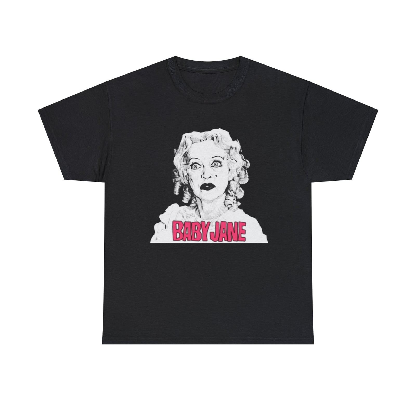Baby Jane Bette Davis Heavy Cotton Tee, Bette Davis, Movie - Walmart.com