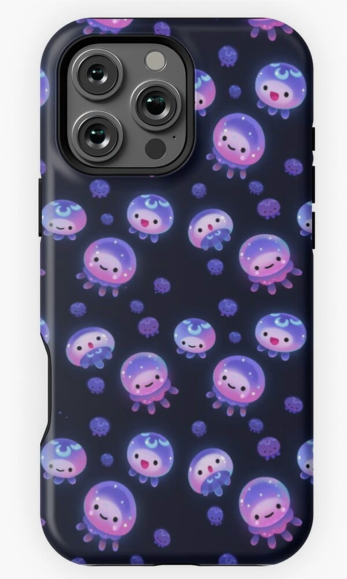 Baby Jellyfish Cute Ocean Sea Creature Illustration Phone Case for ...