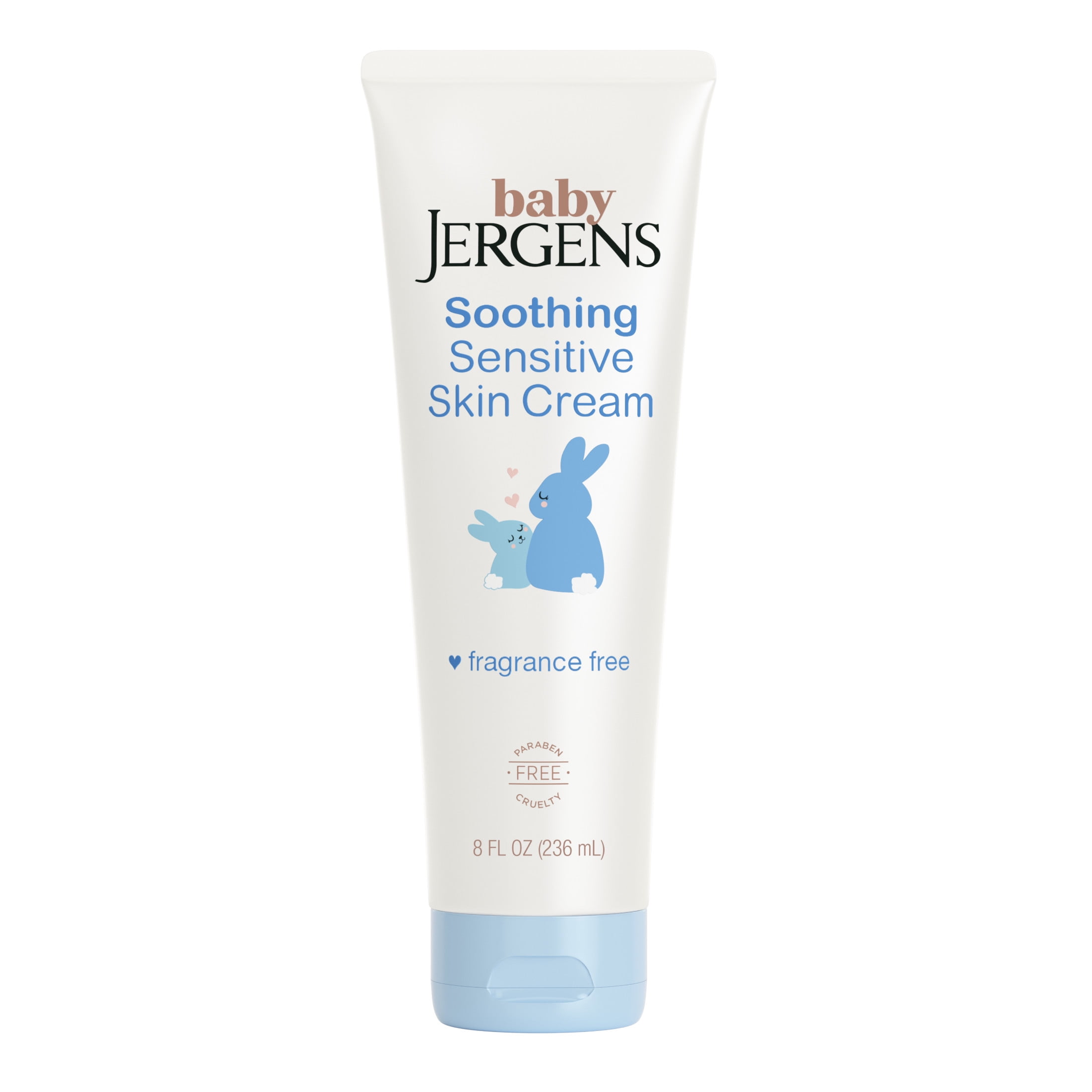 Jergens Baby Sensitive Skin Cream 8 fl oz for Dry and Sensitive Skin ...