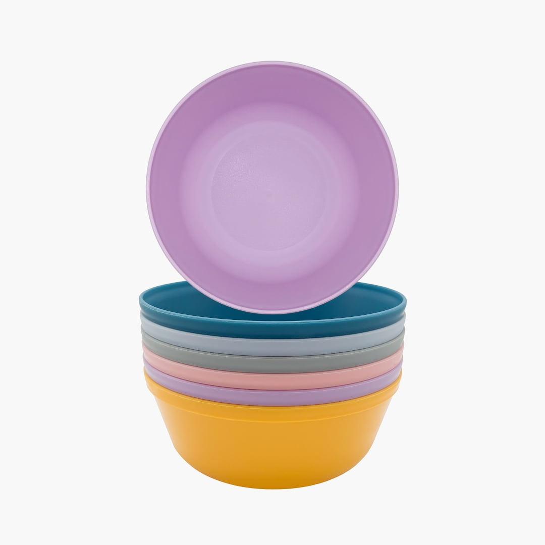 Baby Joey Kids Bowl Set with Assorted Colors, 6 Piece - Walmart.com