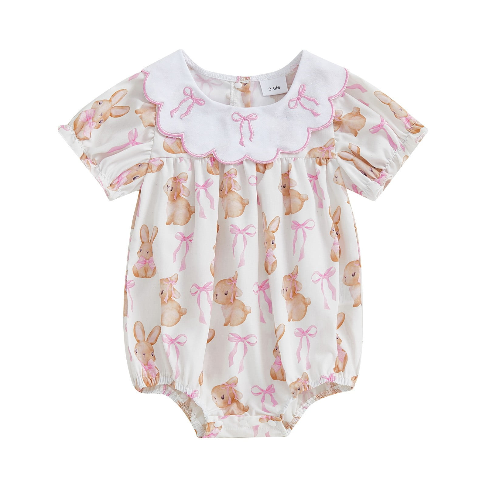 Baby Jumpsuit Pajamas Bunny Bilby Cute Spring Festival Easter Baby Jumpsuit Sibling Matching ...