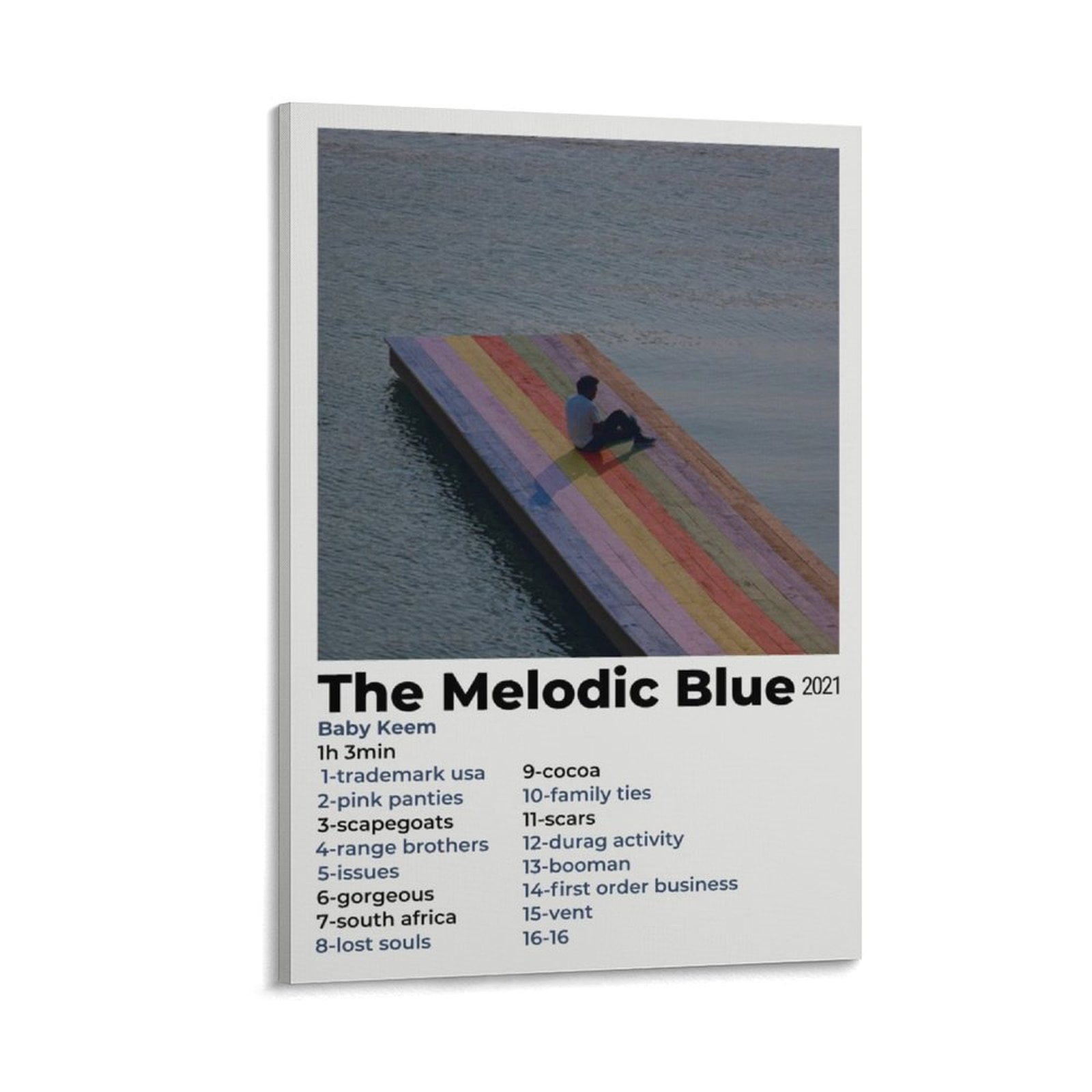 Baby Keem Poster (4) Painting On Canvas Wall Art Poster Scroll Picture Print Living Room Walls ...