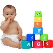 Fisher-Price Brilliant Basics Rock-a-Stack - Walmart.com
