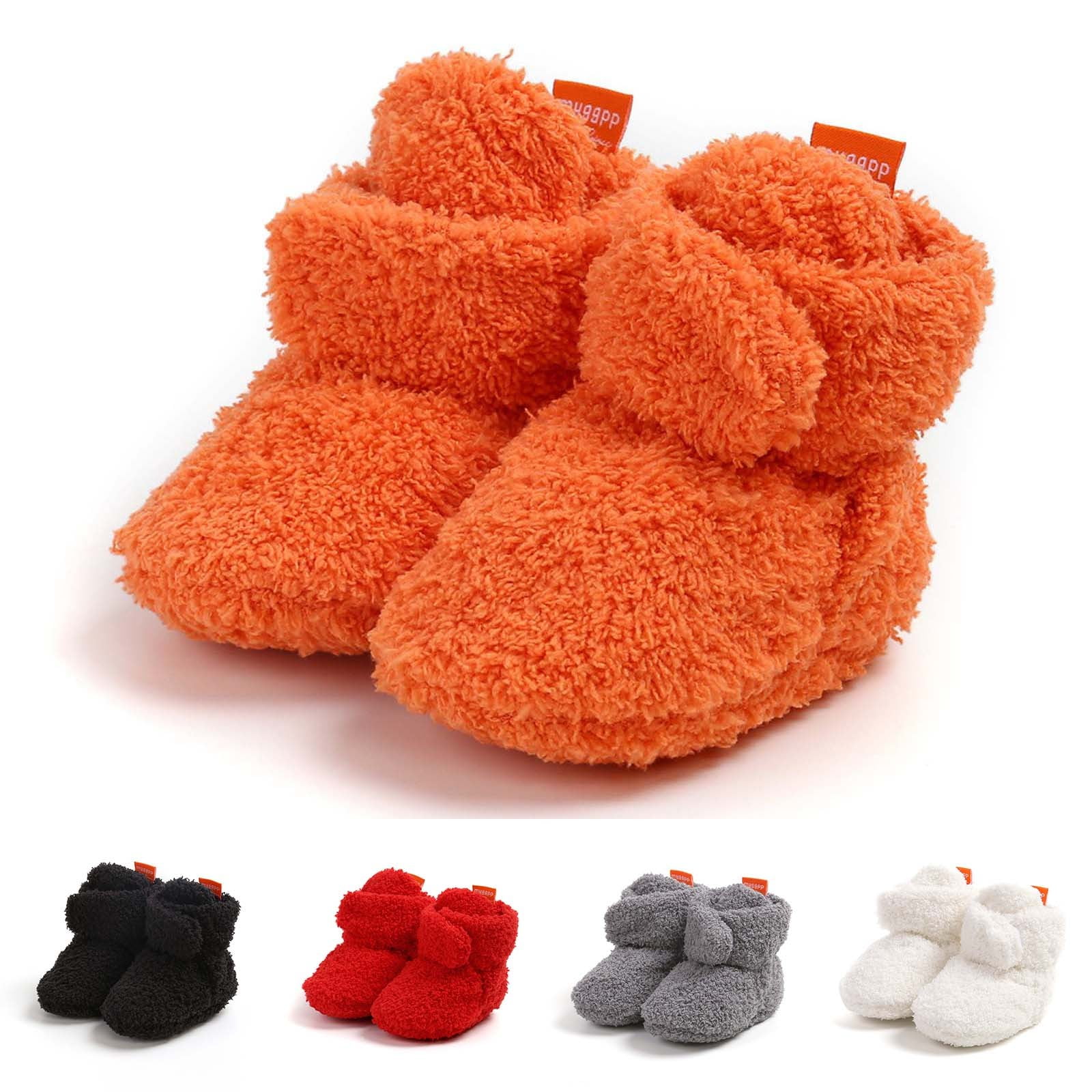 Baby Kids Ankle Sock Shoes Soft Rubber Sole Infant Crib Shoes Toddler ...