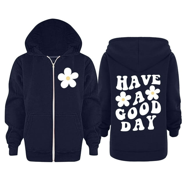 Baby Kids Long Sleeve Letter Printed Hoodie Zipper Up Sweatshirts Children Unisex Soft Coat ...