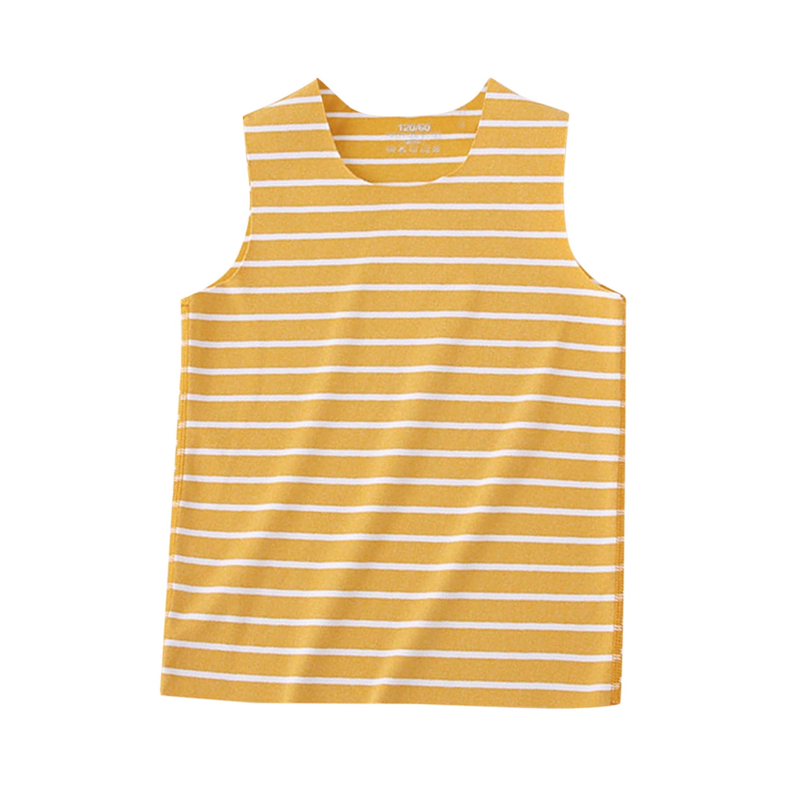 Baby Kids Striped Undershirts Sleeveless Soft Tank Top Toddler Unisex ...
