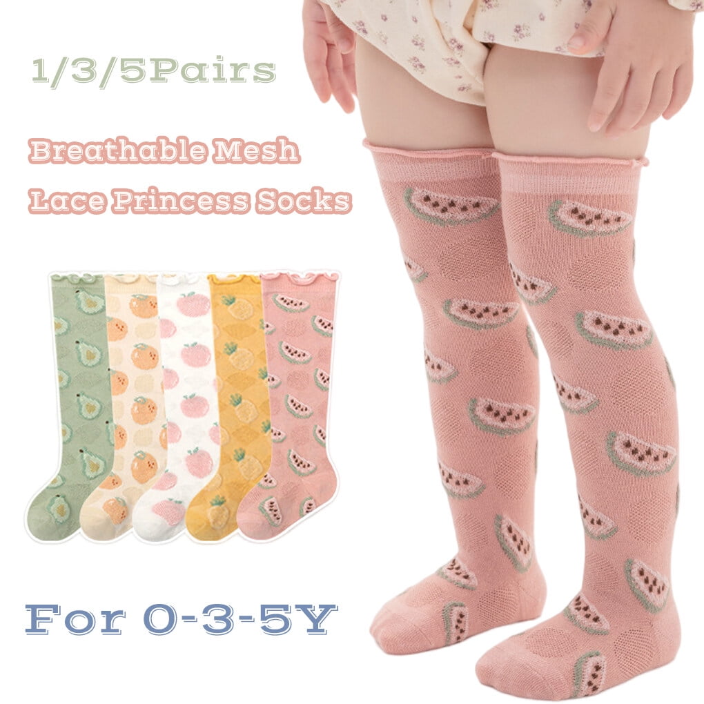 Baby Knee High Socks Girls Tube Long Socks Boys Newborn Infants ...