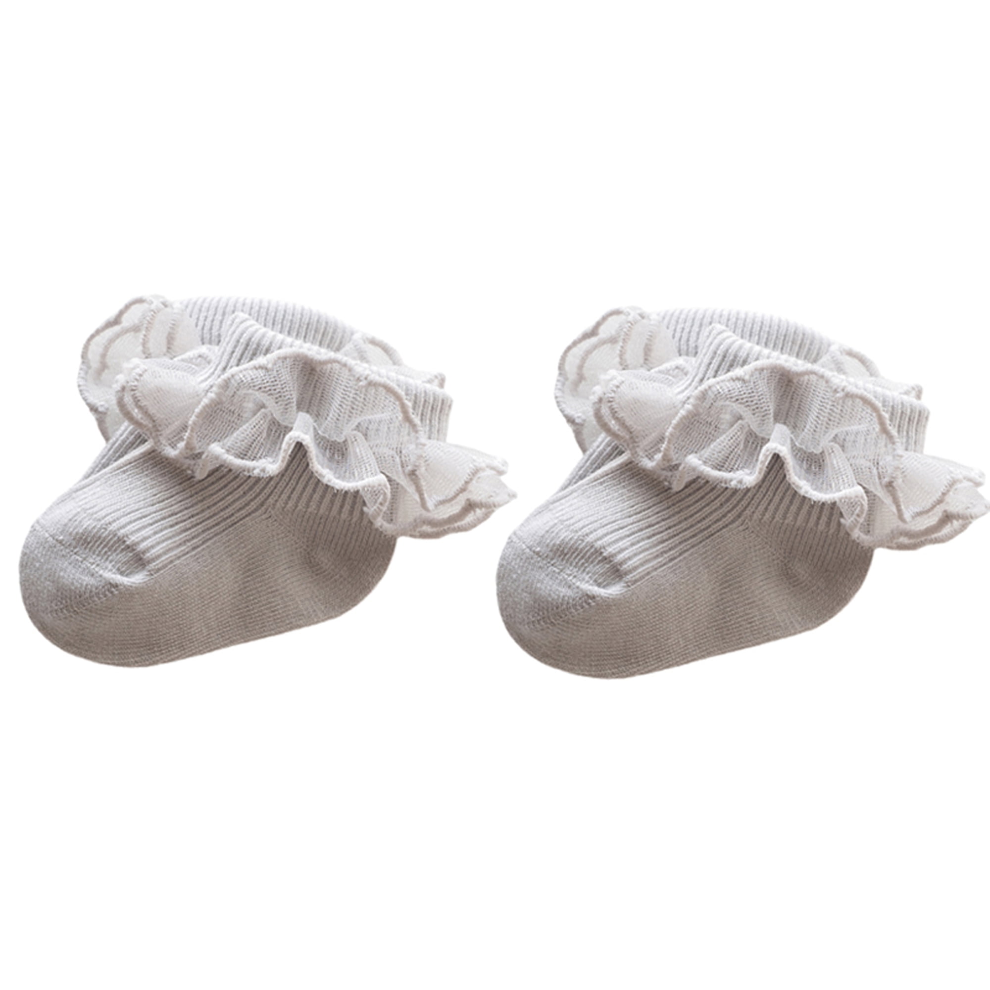Baby Lace Socks Baby Girl Ruffle Frilly Socks Ankle Sock for Newborn ...