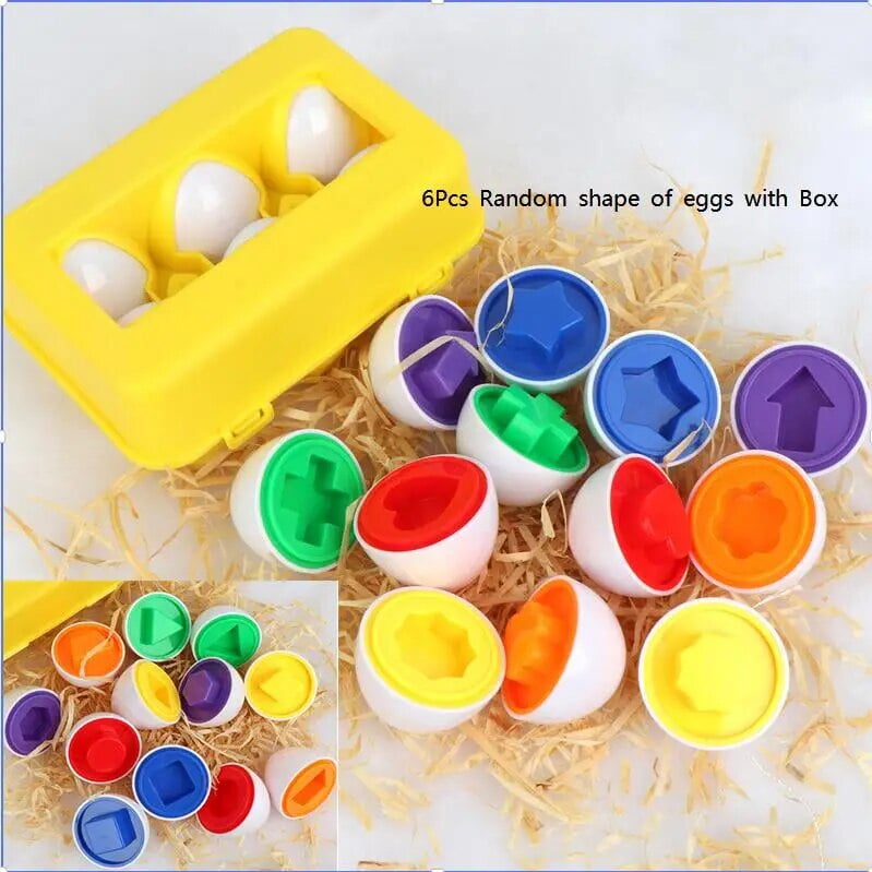 Baby Learning Educational Toy Smart Egg Toy Games Shape Matching ...