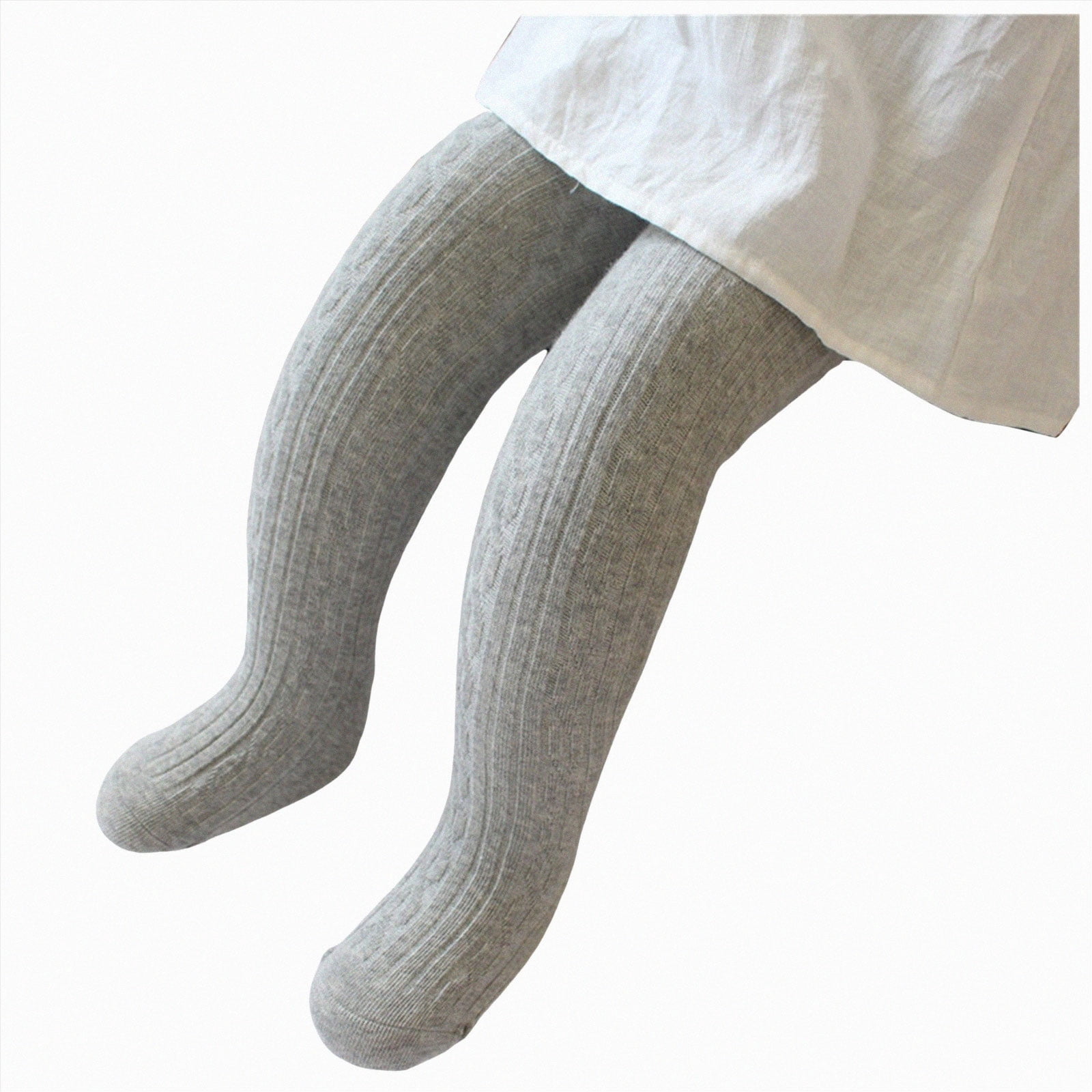 Baby Leggings Toddler Footless Tights Girls Ruffle Leggings Kids ...