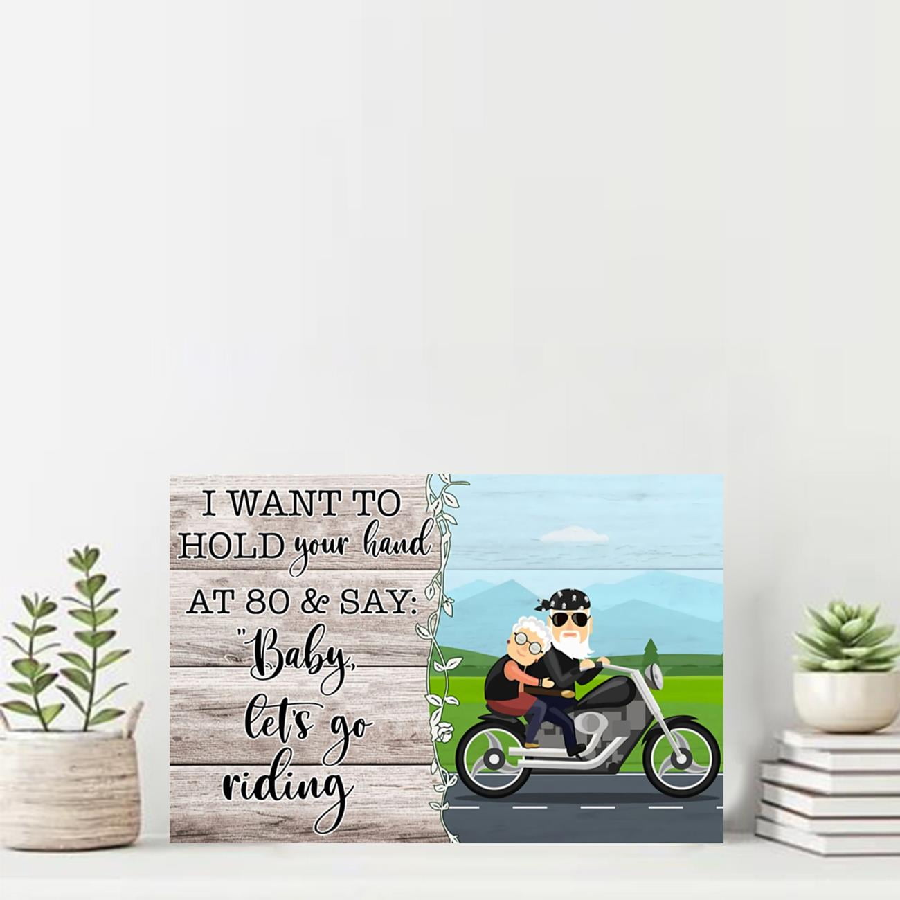 Baby Lets Go Riding Poster Couple poster Hold your hand at 80 Poster 16 ...