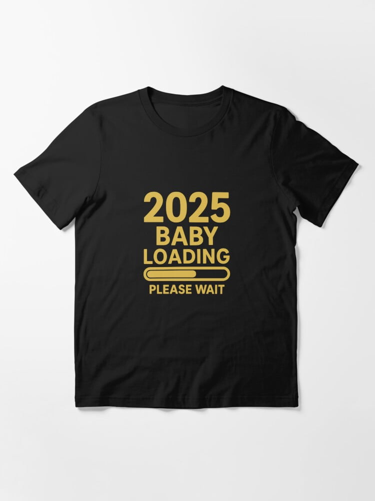 Baby Loading 2025 Please Wait Pregnancy Announcement Reveal Gift Unisex ...