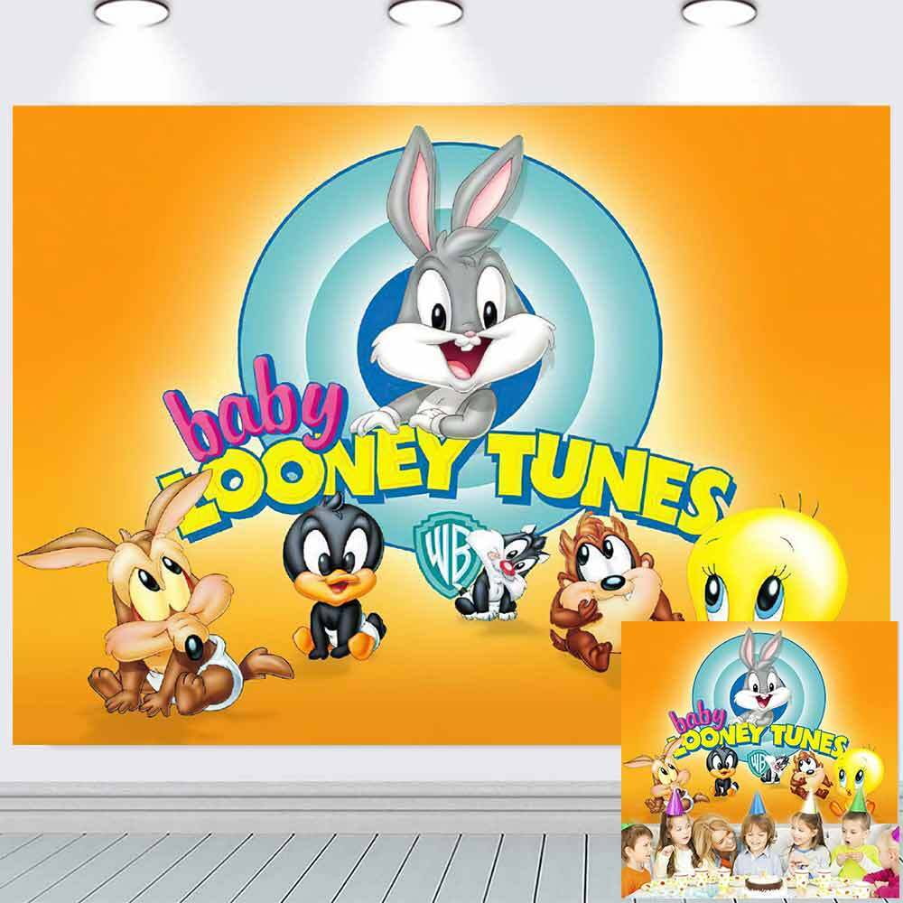 Baby Looney Tunes Banner Party Decorations Party Supplies Backdrop ...