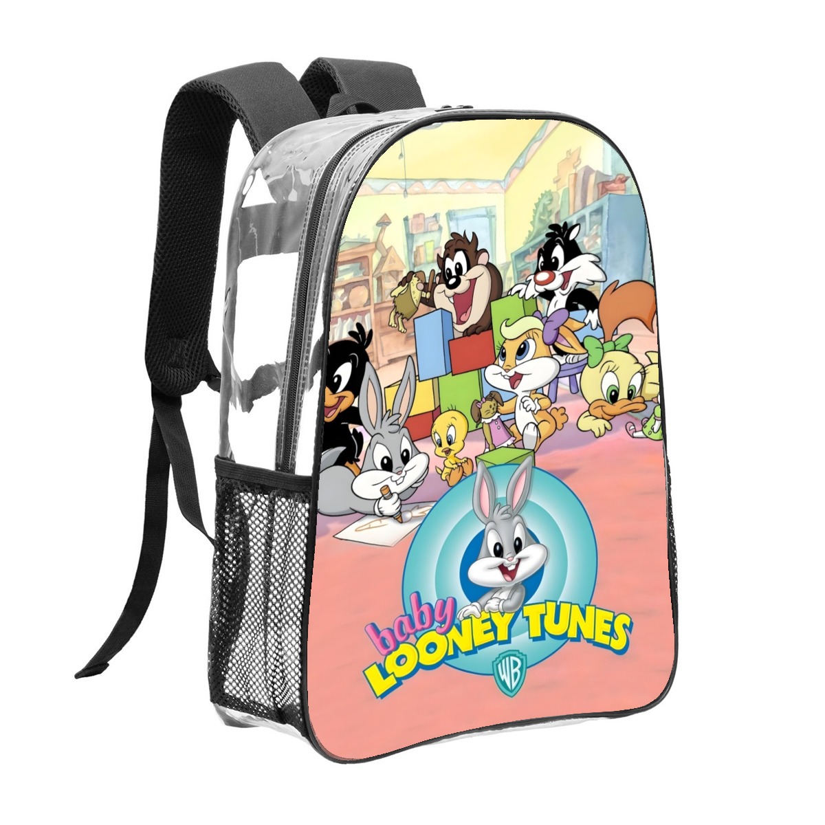 Baby Looney Tunes-theme Clear Backpack Heavy Duty Transparent Bag See ...