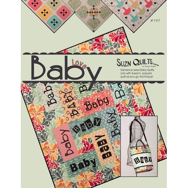 Baby Love Quilt Pattern Book by Susan Marth for Suzn Quilts - Walmart ...