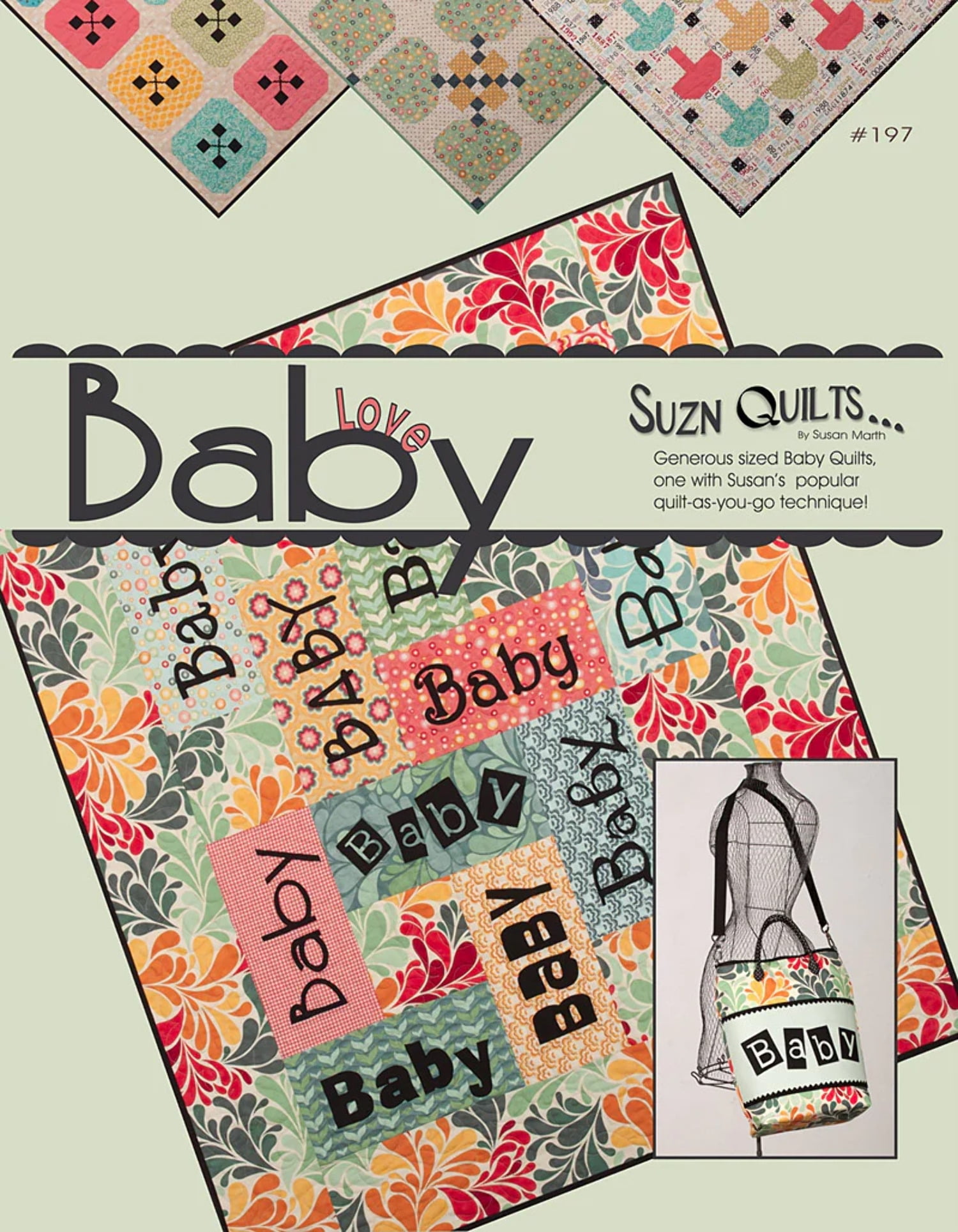Baby Love Quilt Pattern Book by Susan Marth for Suzn Quilts - Walmart.com