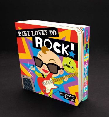 Pre-Owned Baby Loves to Rock! & Baby Loves to Boogie! 2-Pack (Board ...