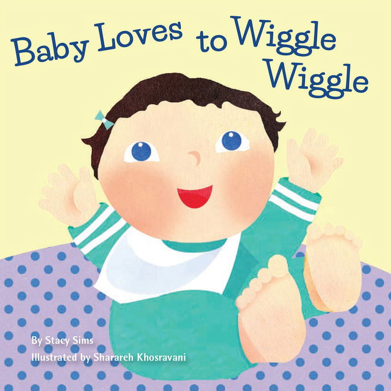 Baby Loves to Wiggle Wiggle (Board Book) - Walmart.com