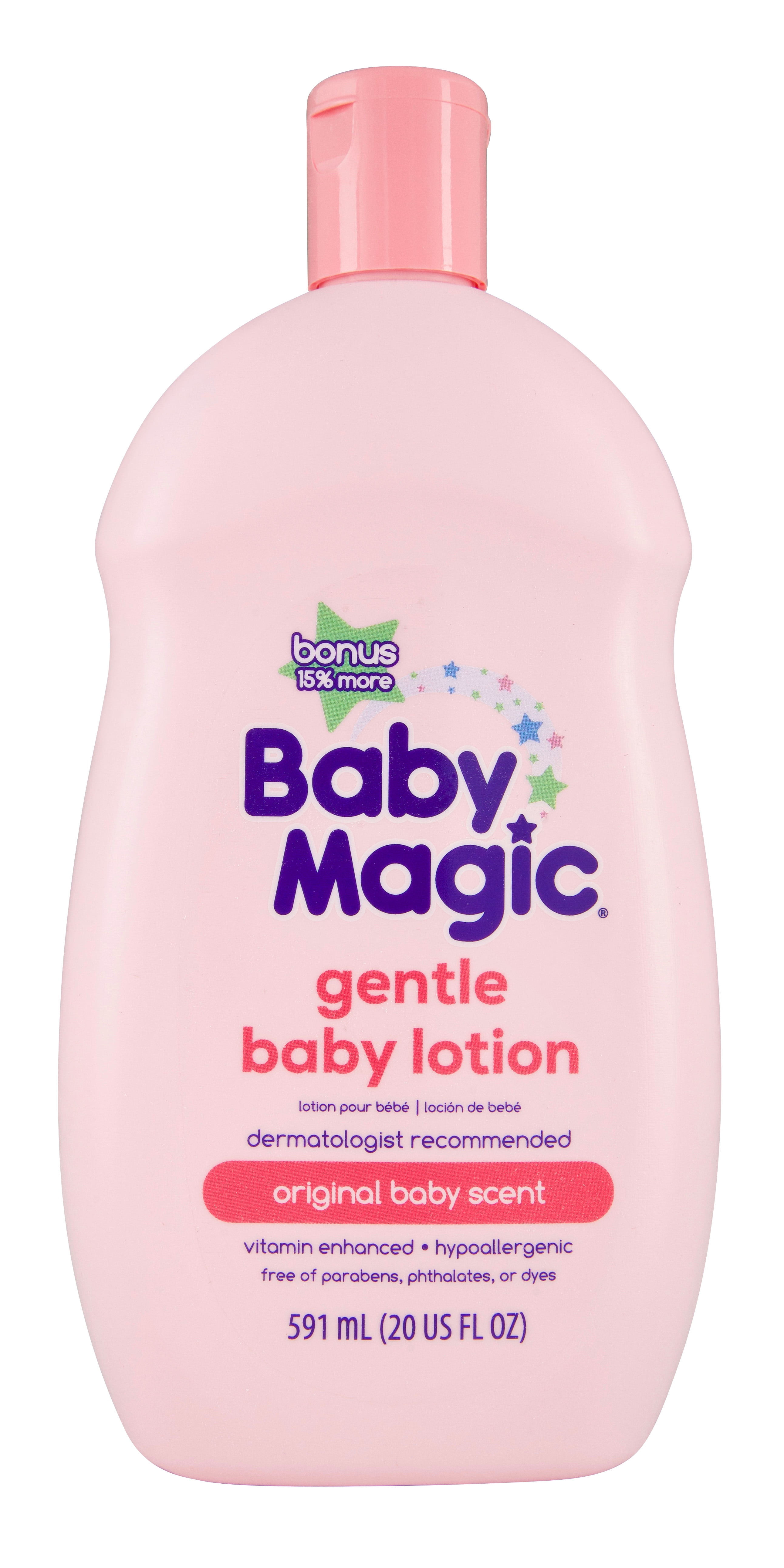 Baby Magic Gentle Lotion with Original Baby Scent for Dry Skin, Mineral ...