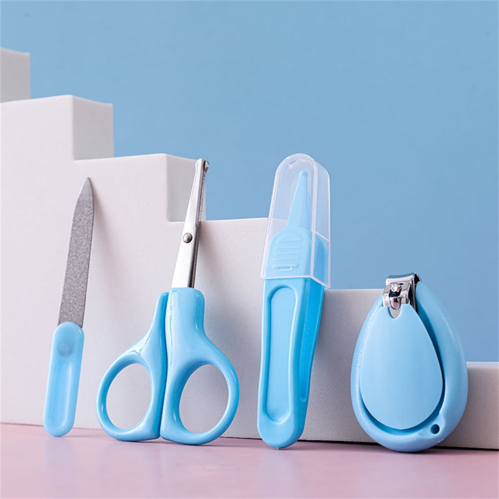 Baby Manicure Set,Bexikou 4-in-1 Baby Nail Care Set, Baby Nail Care ...