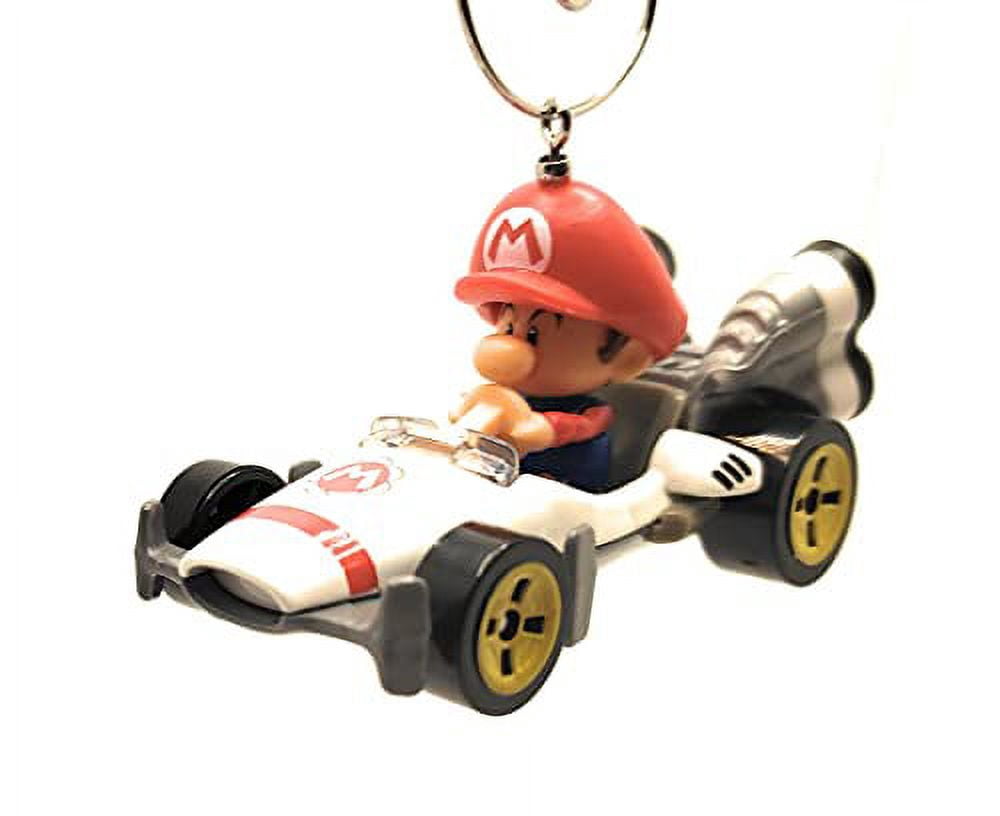 Baby Mario B-Dasher Mario Kart Car Christmas Ornament 1:64 - Walmart.com