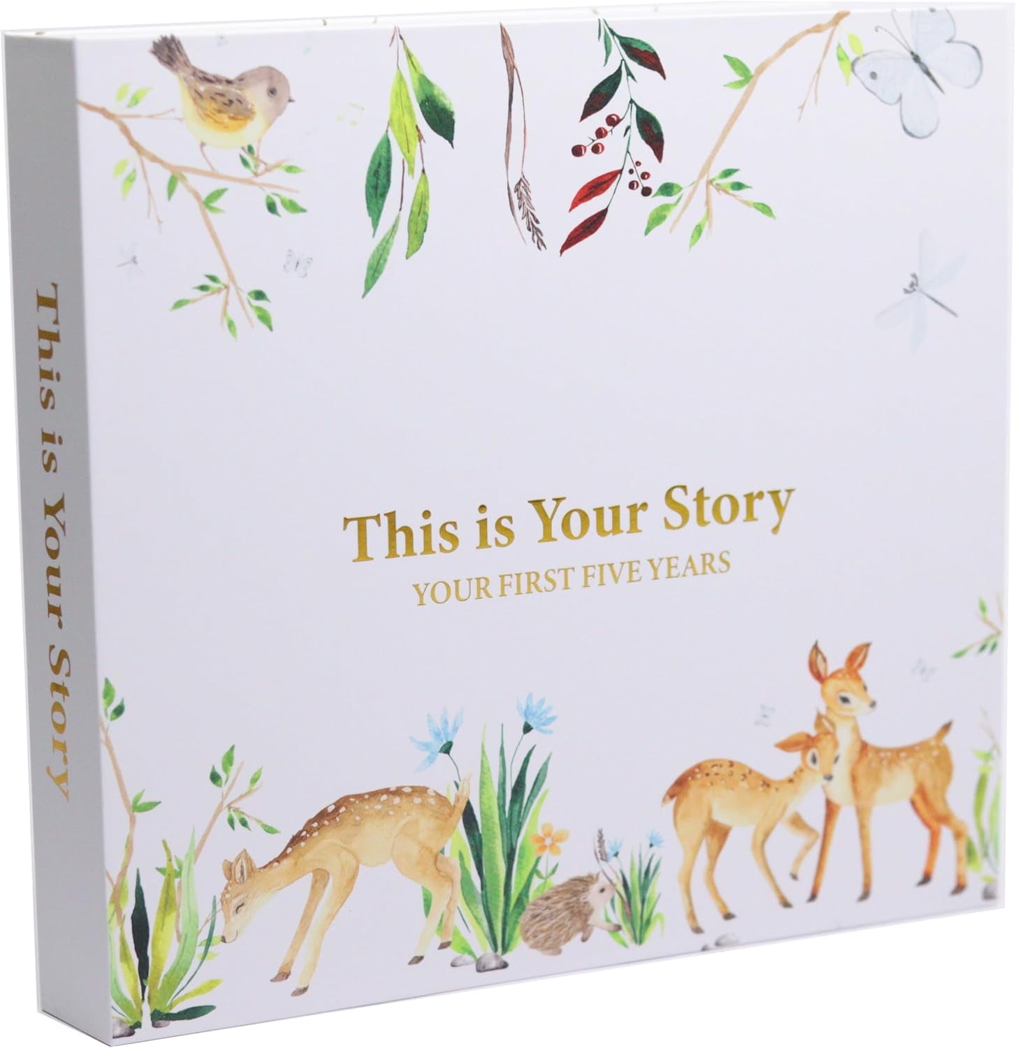 Baby Memory Book keepsake for Boy Girl - 108 Pages First 5 Years Baby ...