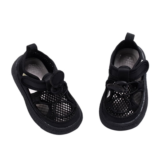 Baby Mesh Closed Toe Sandals Non- Soft Sole First Walker Shoes ...
