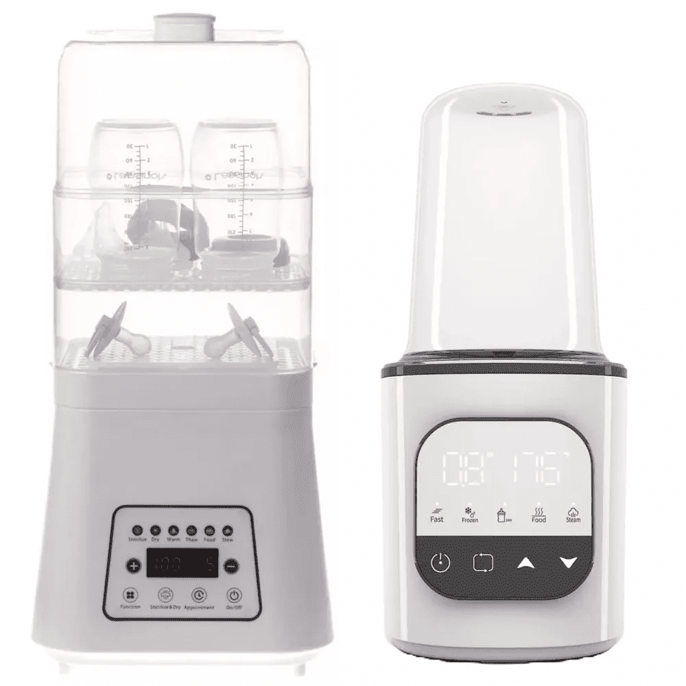 Fast Portable Baby Bottle Warmer and Sterilizer for Breastmilk and ...