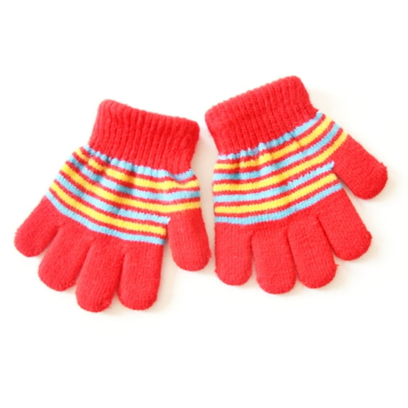 Baby Mittens Full Finger Gloves Cozy Knitting Autumn Hand Warmer Child ...