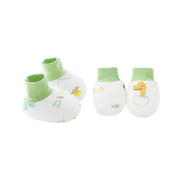 Baby Mittens Socks Set Mittens Toddler Cotton Gloves & Footwear Baby ...