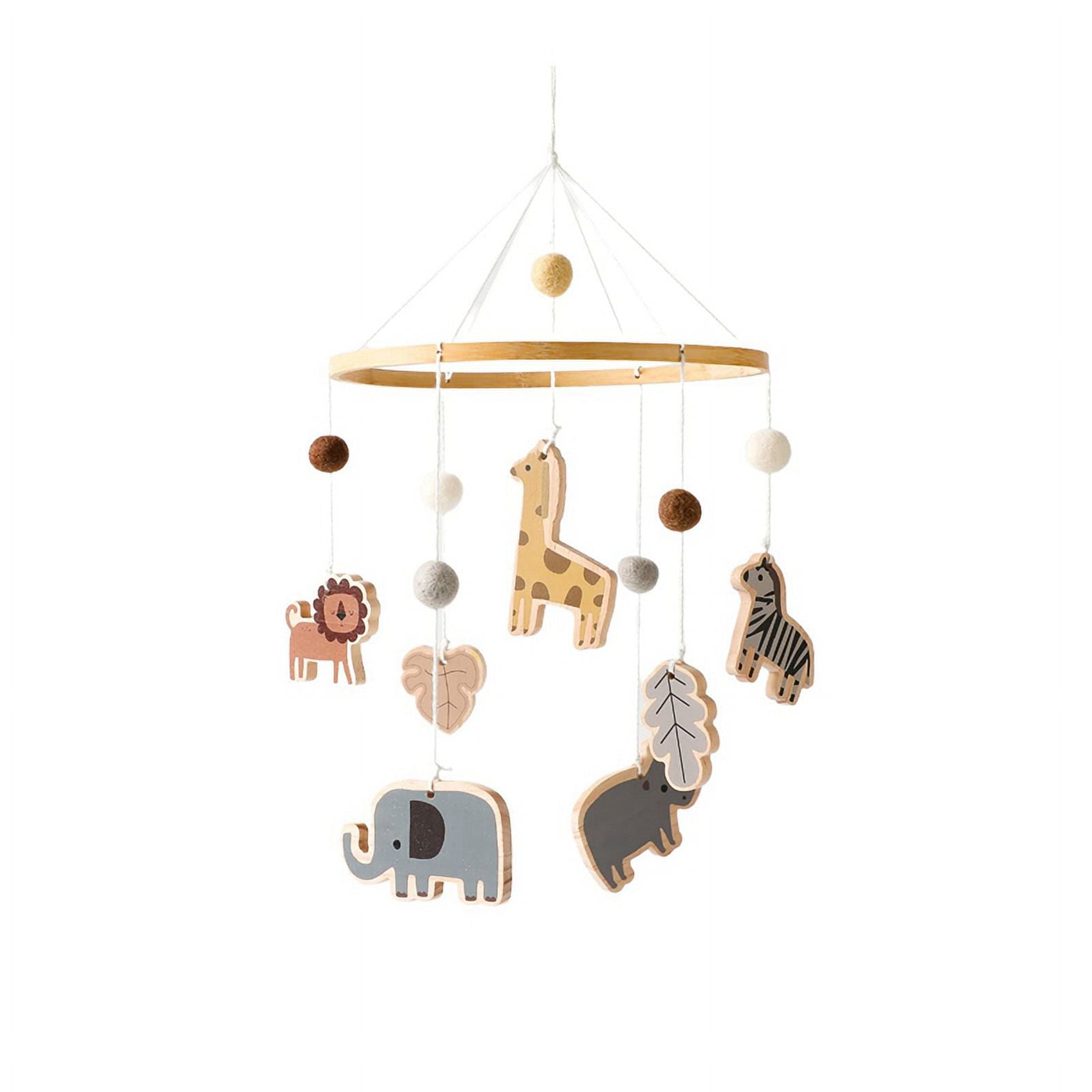 Baby Mobile for Crib - Jungle Animals Baby Mobile - Nursery Mobile for ...