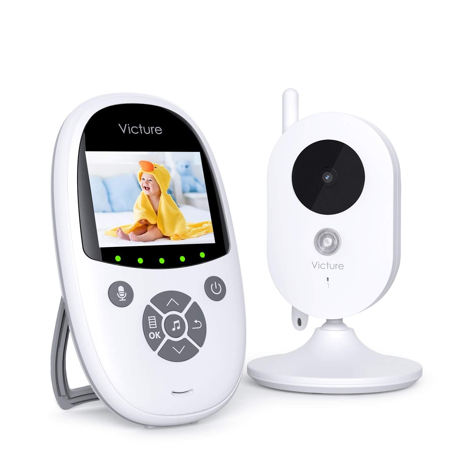 Baby Monitor with Camera, Pet Smart Camera with 2-Way Talk, Motion ...