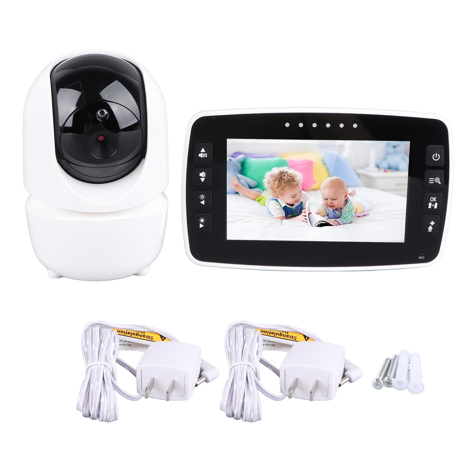 Baby Monitor Wireless Two Way Intercom Motion Detection Multiscreen ...