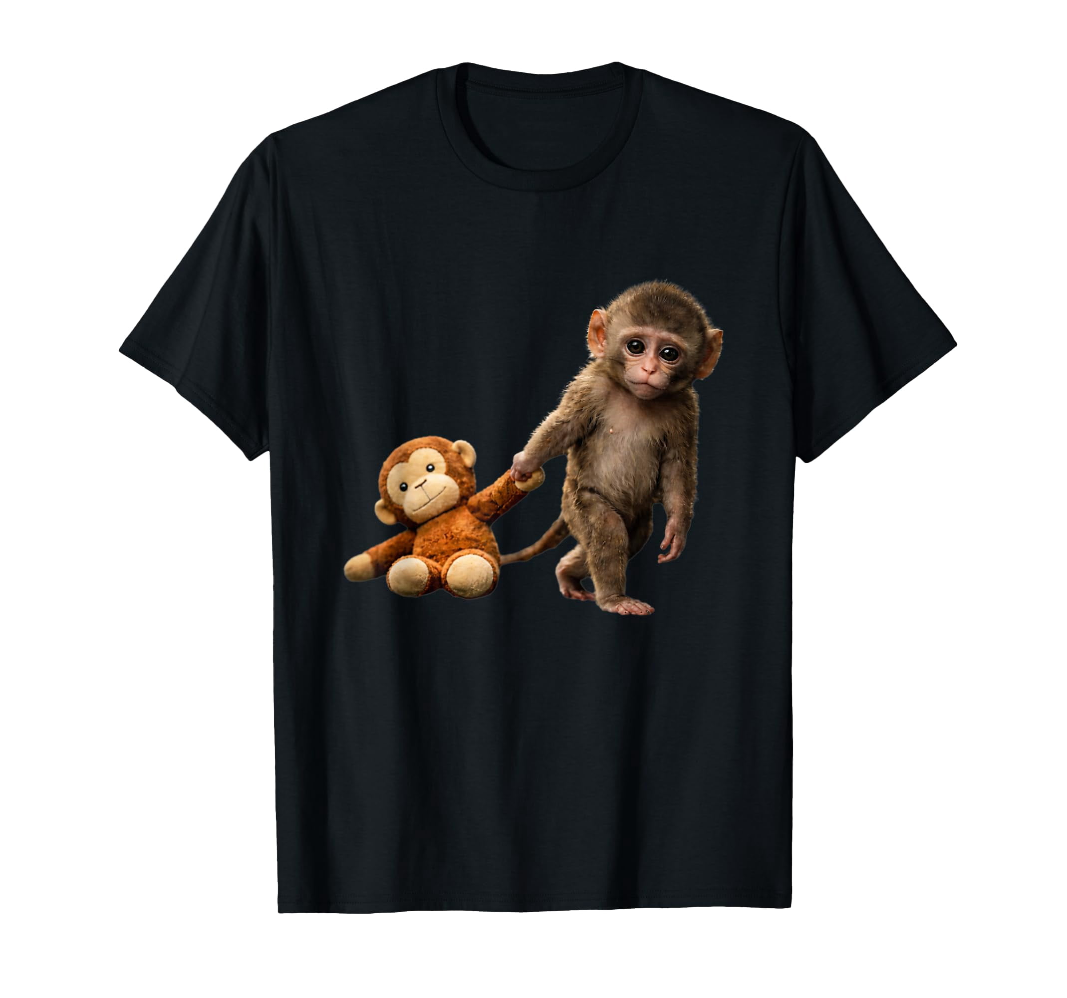 Baby Monkey Punch Plush Cute Monkey Japan Zoo Punch Monkey T-Shirt ...